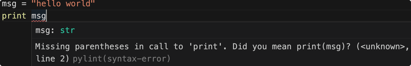 VSCode中使用Pylint检查python代码 - 知乎