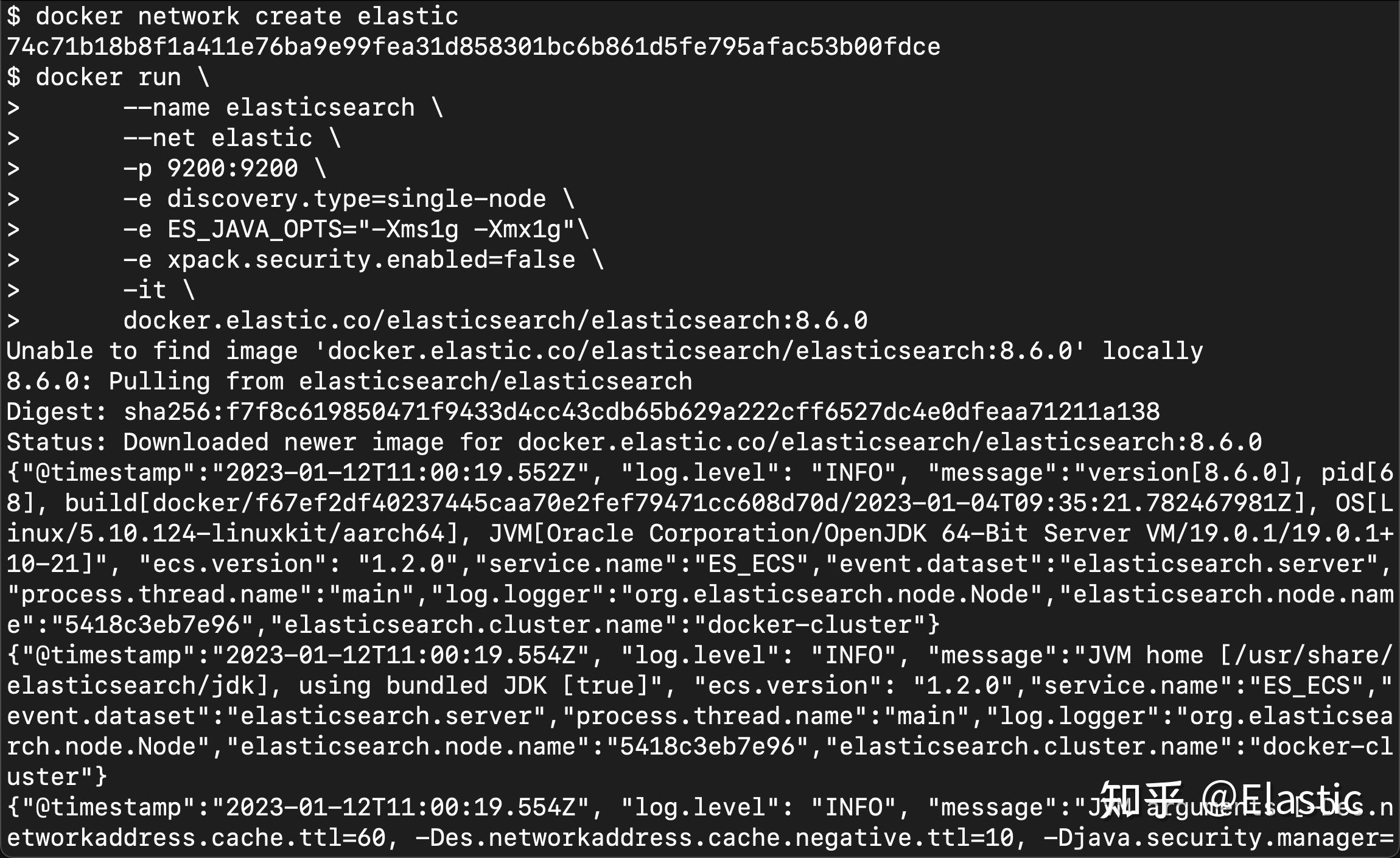如何在 Docker 上运行 Elasticsearch 8.x 进行本地开发 - 知乎