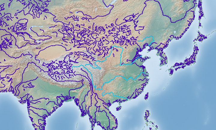 续前篇：如何用HydroRIVERS河网数据提取长度大于80km的一级河流 - 知乎