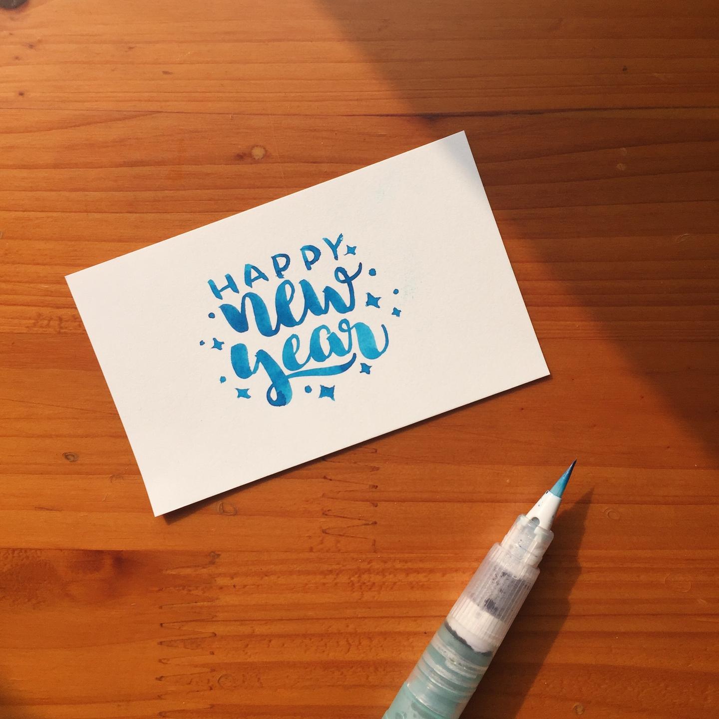 如何入门brush lettering - 知乎