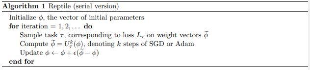 reptile：a scalable meta-learning algorithm - 知乎