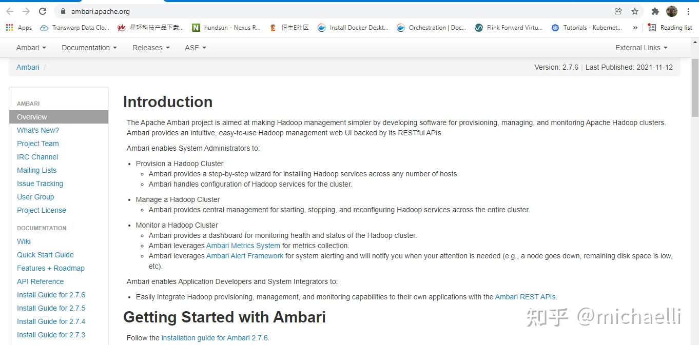 盘点下近几年退役的顶级 Apache 大数据项目 - 继 Sentry,Sqoop 之后，Ambari 正式退役！ - 知乎