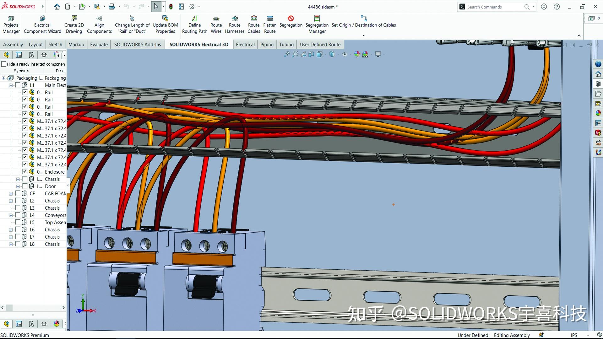 SOLIDWORKS Electrical和SolidWorks Routing有什么区别 - 知乎