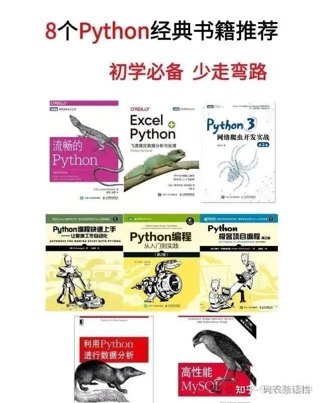 自学Python的八本神书，看完offer到手一半！（PDF高清下载） - 知乎