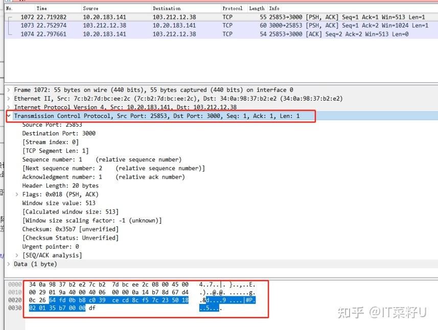 一文看懂TCP协议报文解析过程 - 知乎