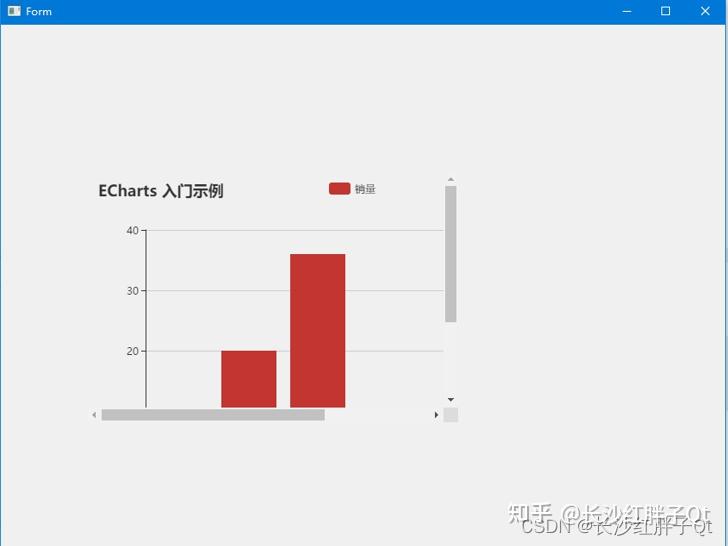 Qt+ECharts开发笔记（一）：ECharts介绍、下载和Qt调用ECharts基础柱状图Demo - 知乎