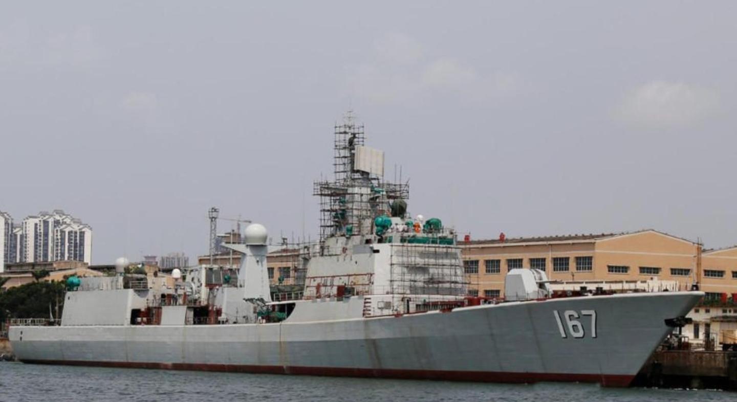 人民海军驱逐舰发展史（四）—— “独苗”051B驱逐舰 - 知乎