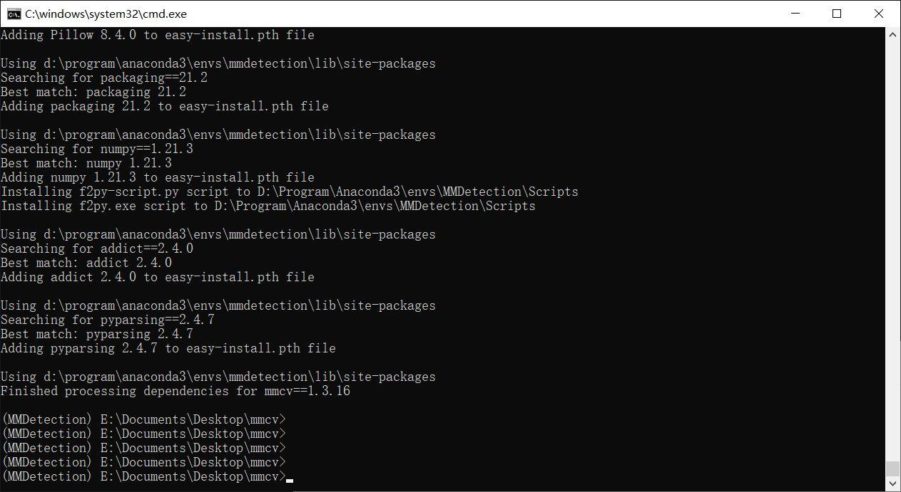 Windows10下面安装MMCV全过程图文详解 - 知乎