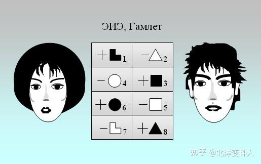 【Socionics】Stratievskaya网站上的类型面相画像 - 知乎