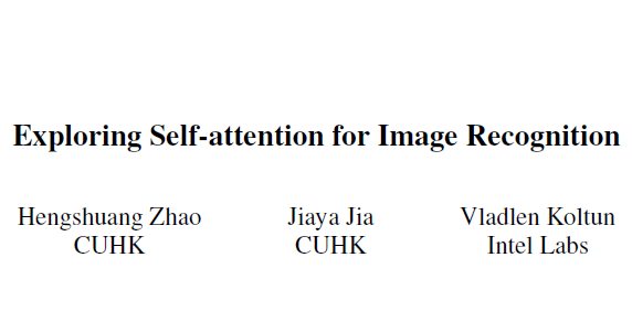 两种self-attention（图像识别） - 知乎