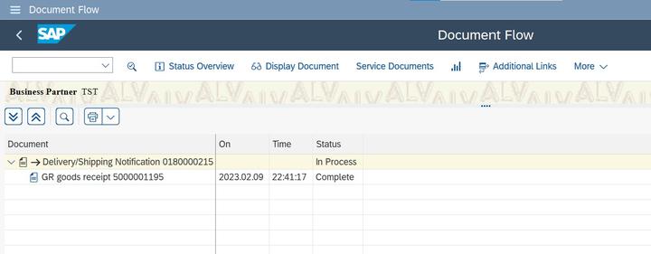 SAP MM内向交货单的凭证流 - 知乎