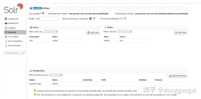 solr 8.11入门教程(5)账号密码 - 知乎
