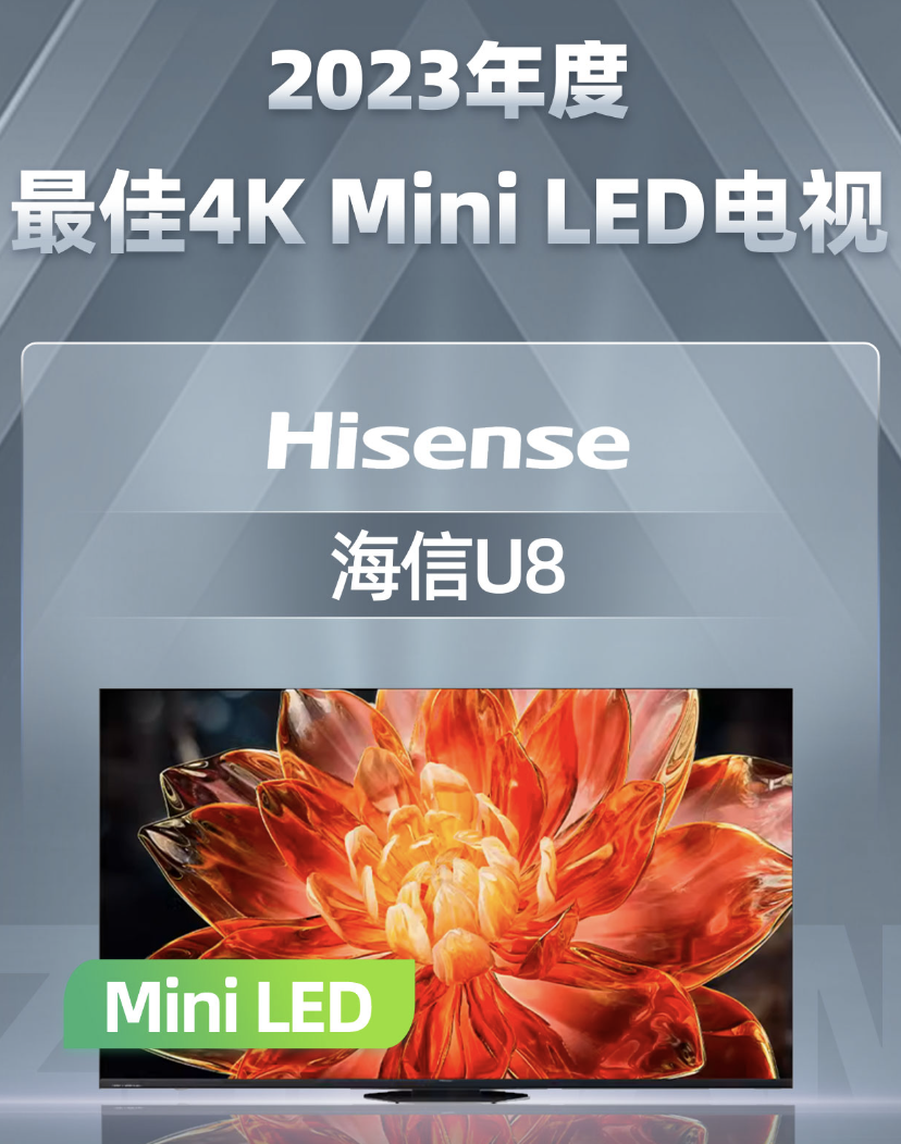 2023年度最佳4K MiniLED电视——海信U8KL具体配置如何？
