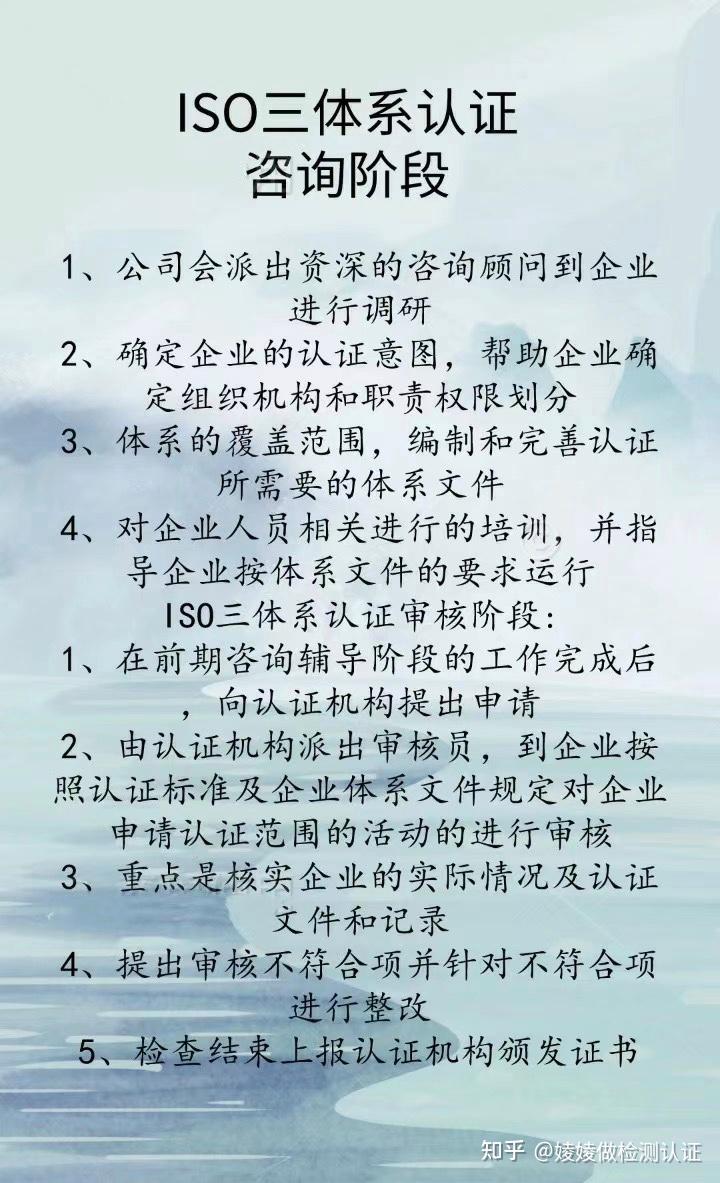 ISO三大体系认证是什么意思？ - 知乎