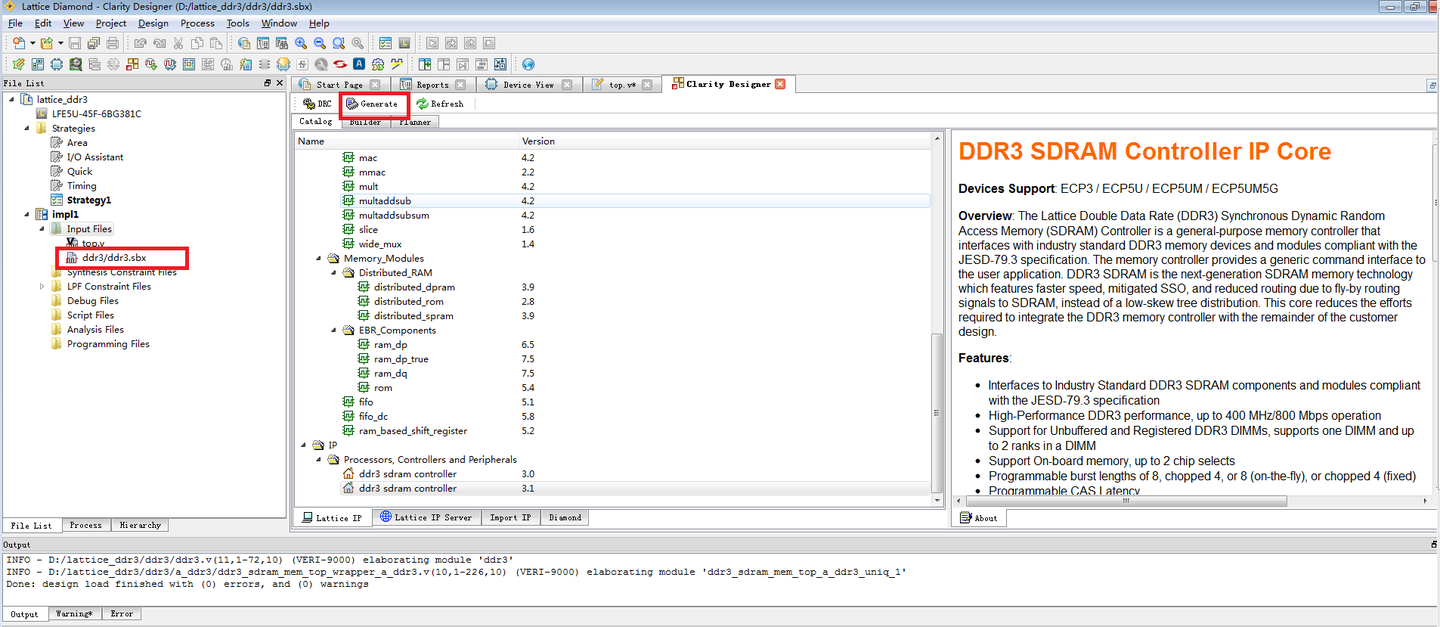 lattice DDR3 IP核使用调试分享 - 知乎