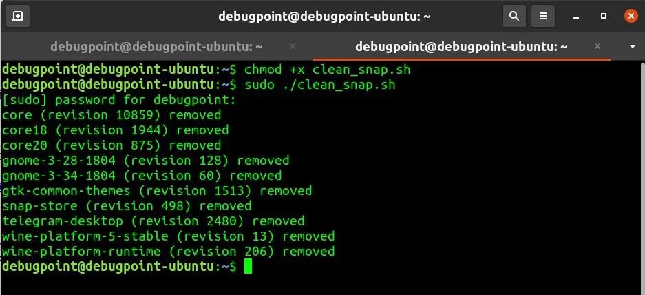 如何清理 Snap 版本以释放磁盘空间 | Linux 中国 - 知乎
