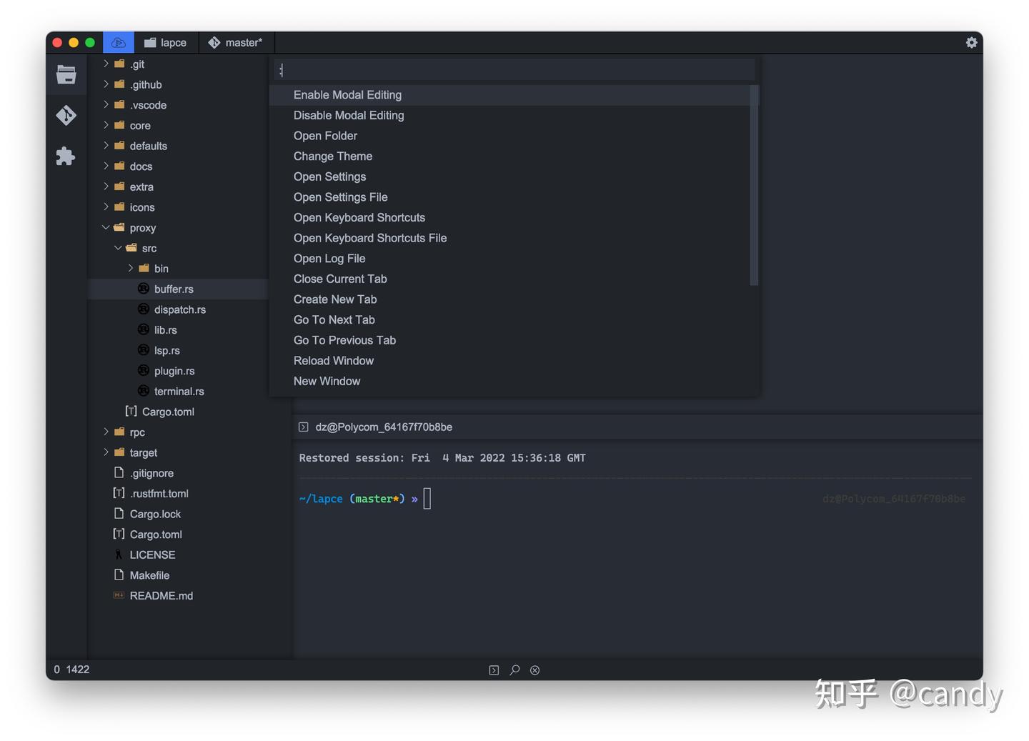 Lapce中文文档 - 知乎