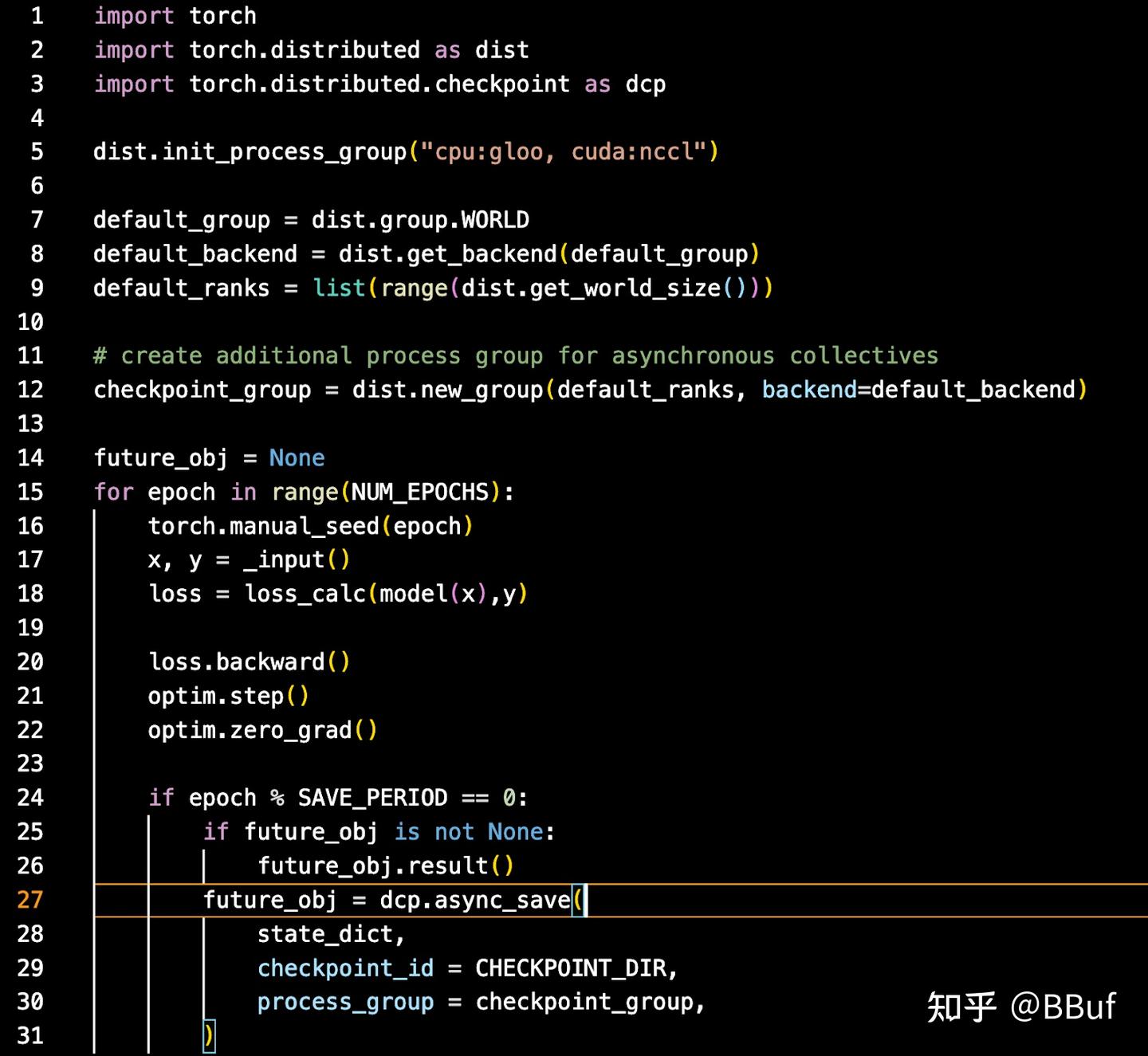 【PyTorch 奇淫技巧】Async Checkpoint Save - 知乎