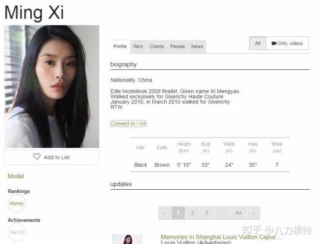 MODELS.COM榜单更新！来看看哪些国模又长脸啦！ - 知乎