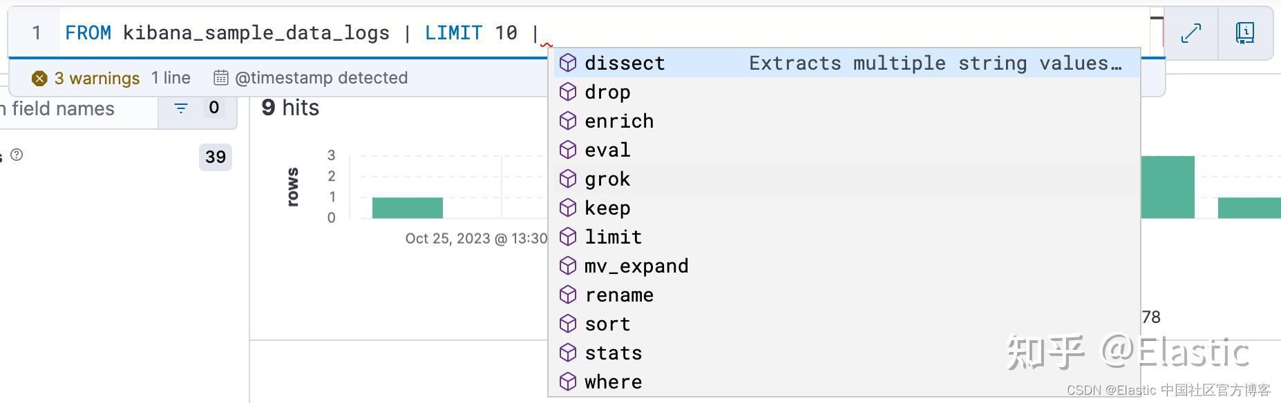 Elasticsearch：使用 ES|QL - 知乎