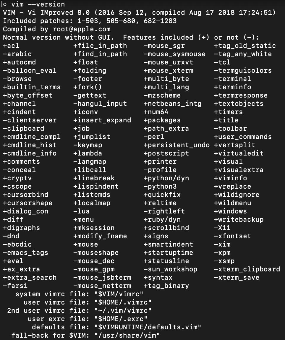 VIM学习笔记 在Mac下安装Vim - 知乎