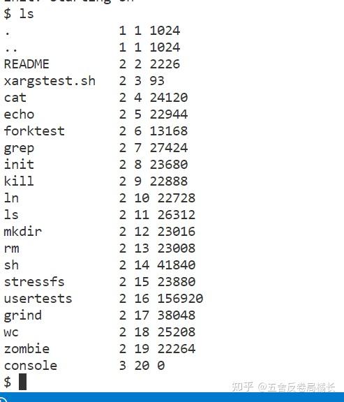 xv6(2021) lab1 Xv6 and Unix utilities - 知乎