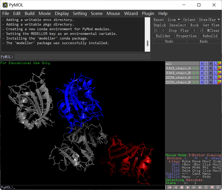 PyMOL教程｜基于MODELLER快速进行单链蛋白同源建模 - 知乎