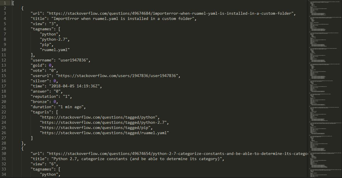 beautifulsoup+json抓取stackoverflow实战 - 知乎