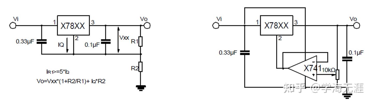 三端线性稳压器工作原理与典型应用电路分析——78XX与LM317 - 知乎