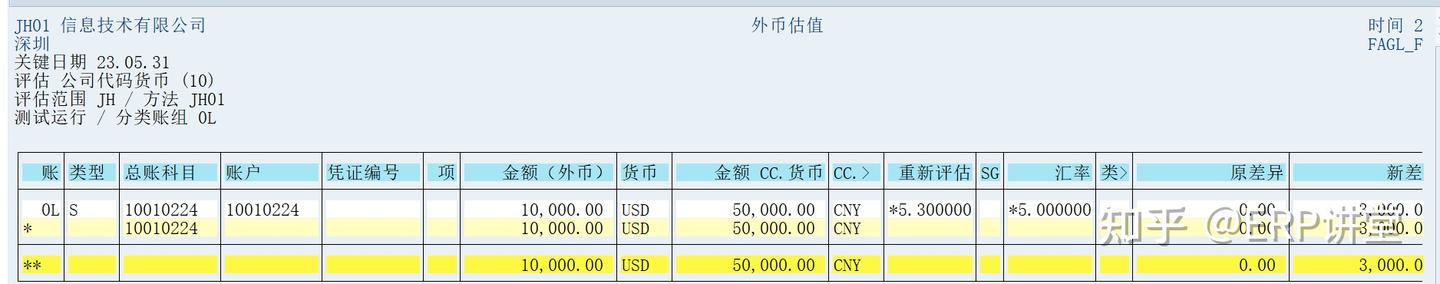 SAP外币评估和GIIR重分类详解 - 知乎