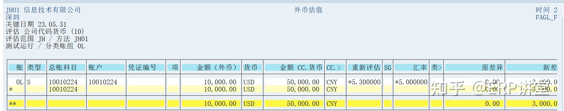 SAP外币评估和GIIR重分类详解 - 知乎