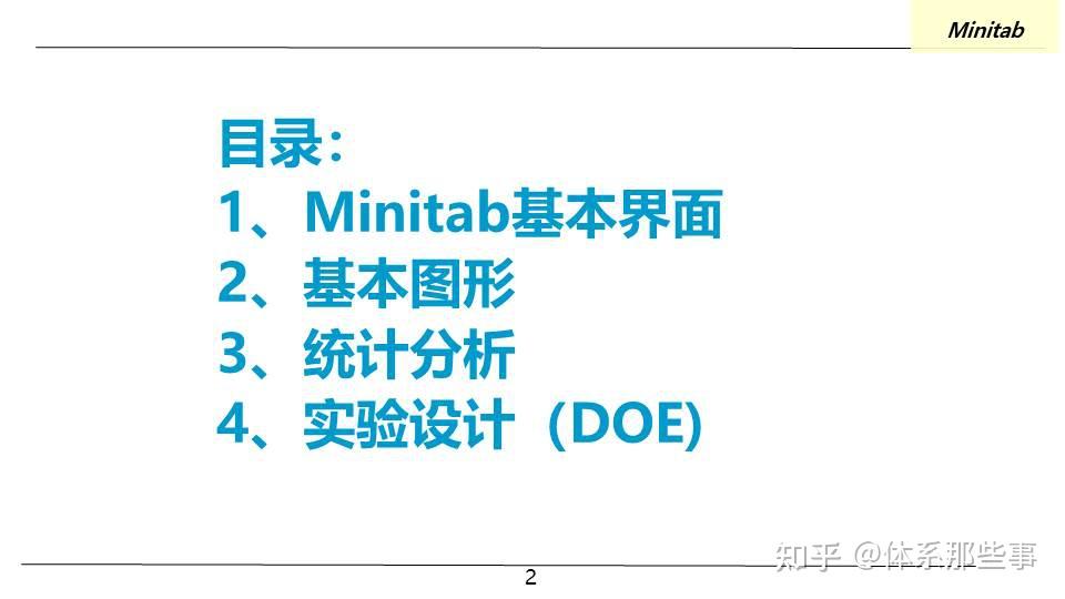 经典 | Minitab实操及其应用解析（含DOE设计）！附PPT教材 - 知乎
