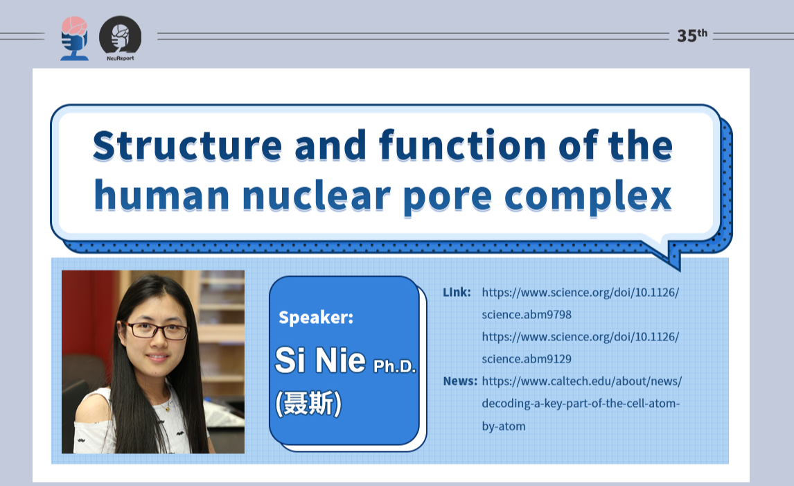 Neureport Vol.35｜Structure and function of the human nuclear pore ...