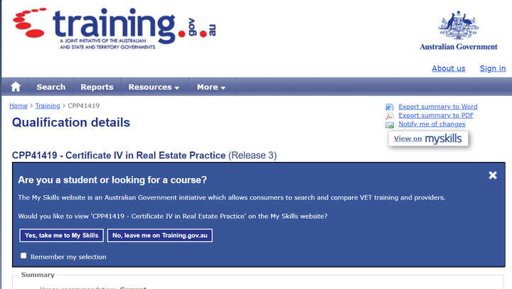 维州 新南CPP41419 - Certificate IV in Real Estate Practice课程材料 - 知乎