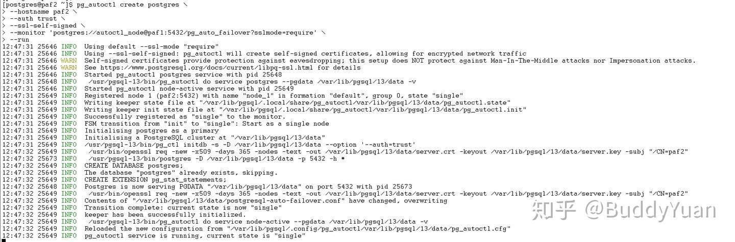 倾情打造PostgreSQL高可用系列（一）：pg_auto_failover搭建 - 知乎