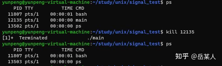Unix系统调用 信号signal.h - 知乎