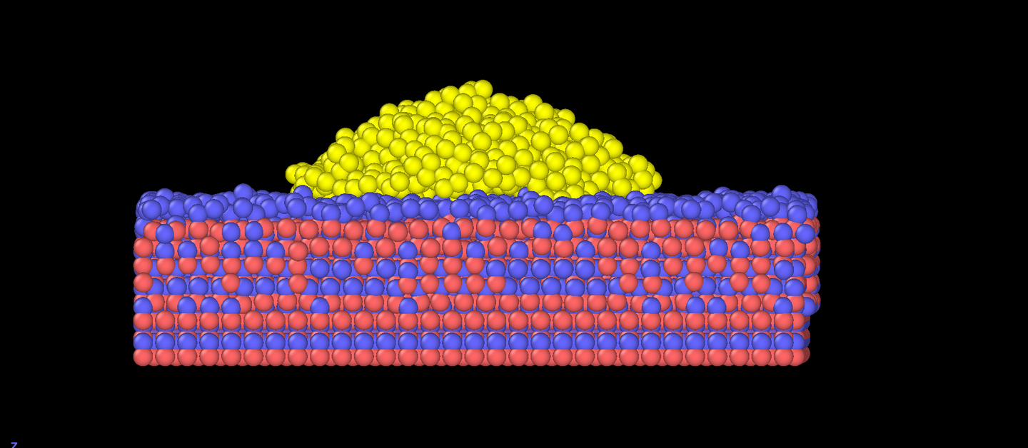lammps案例：金属液滴润湿模拟方法（Cu/SiC） - 知乎