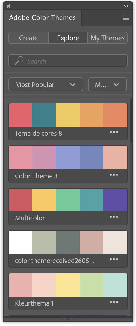插件 | Adobe color themes，专治各种调色没思路！ - 知乎