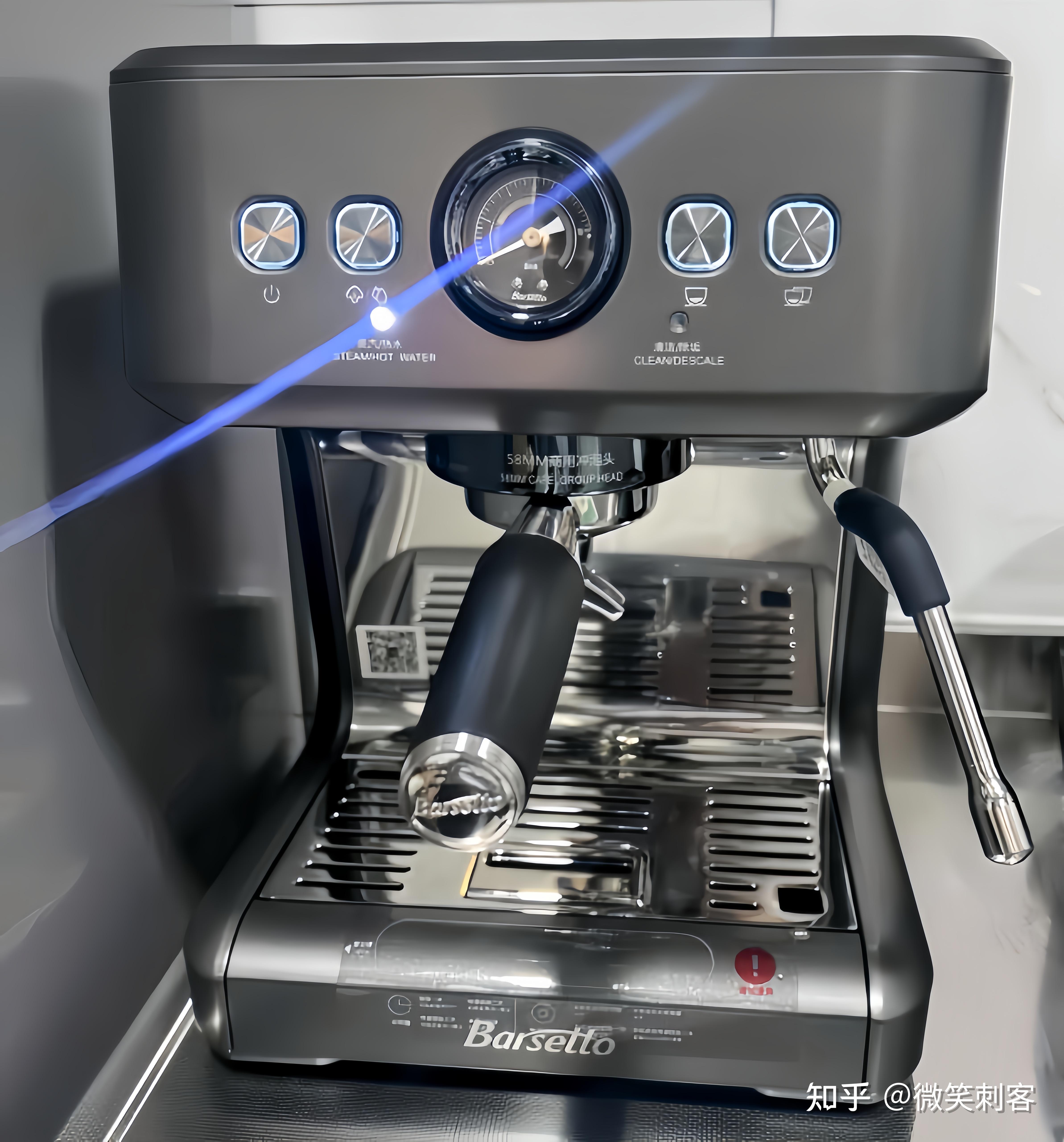 最火半自动咖啡机推荐｜复古经典Barsetto咖啡机百胜图M3＋G01套装用心打造你的居家咖啡厅