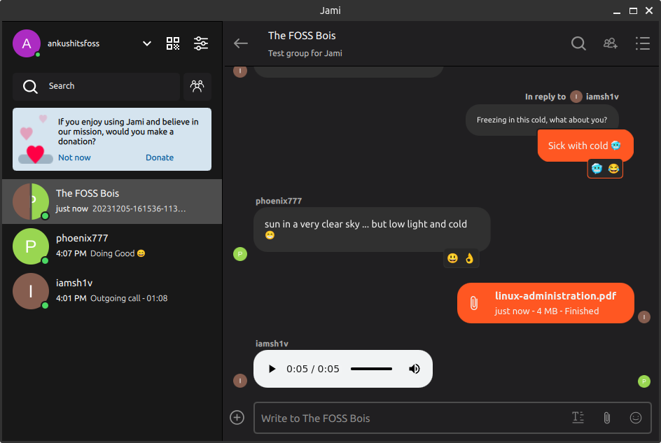 Jami：一款多功能开源分布式通讯应用 | Linux 中国 - 知乎