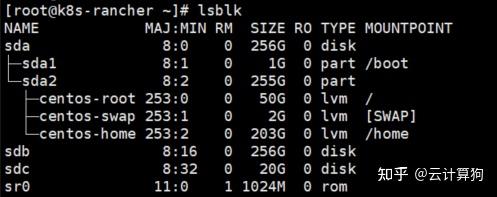 Linux挂载新磁盘到根目录 - 知乎