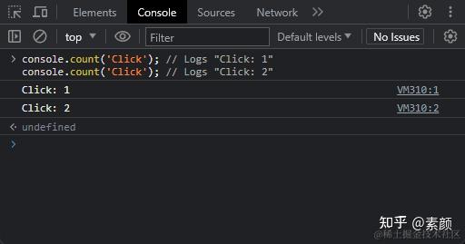 作为前端必须了解的22种console用法 - 知乎