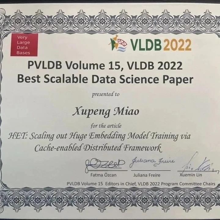 VLDB 2022 | 可扩展数据科学最佳论文解读：HET训练框架提升大模型训练效率 - 知乎