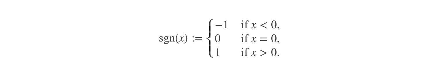 符号函数（sign function） - 知乎