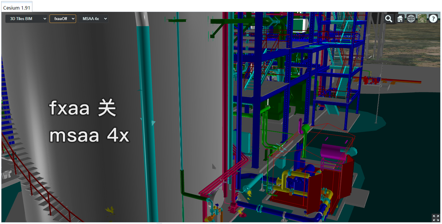 Cesium MSAA 快速体验 - 知乎