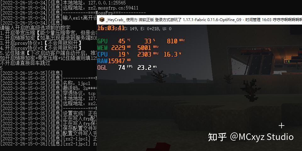 MossFrp | 一个轻量，流畅，稳定，可白嫖的Frp内网穿透项目 - 知乎