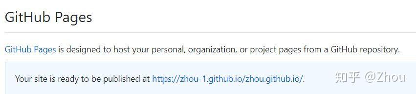 利用github.io快速拥有自己的第一个免费个人主页 - 知乎