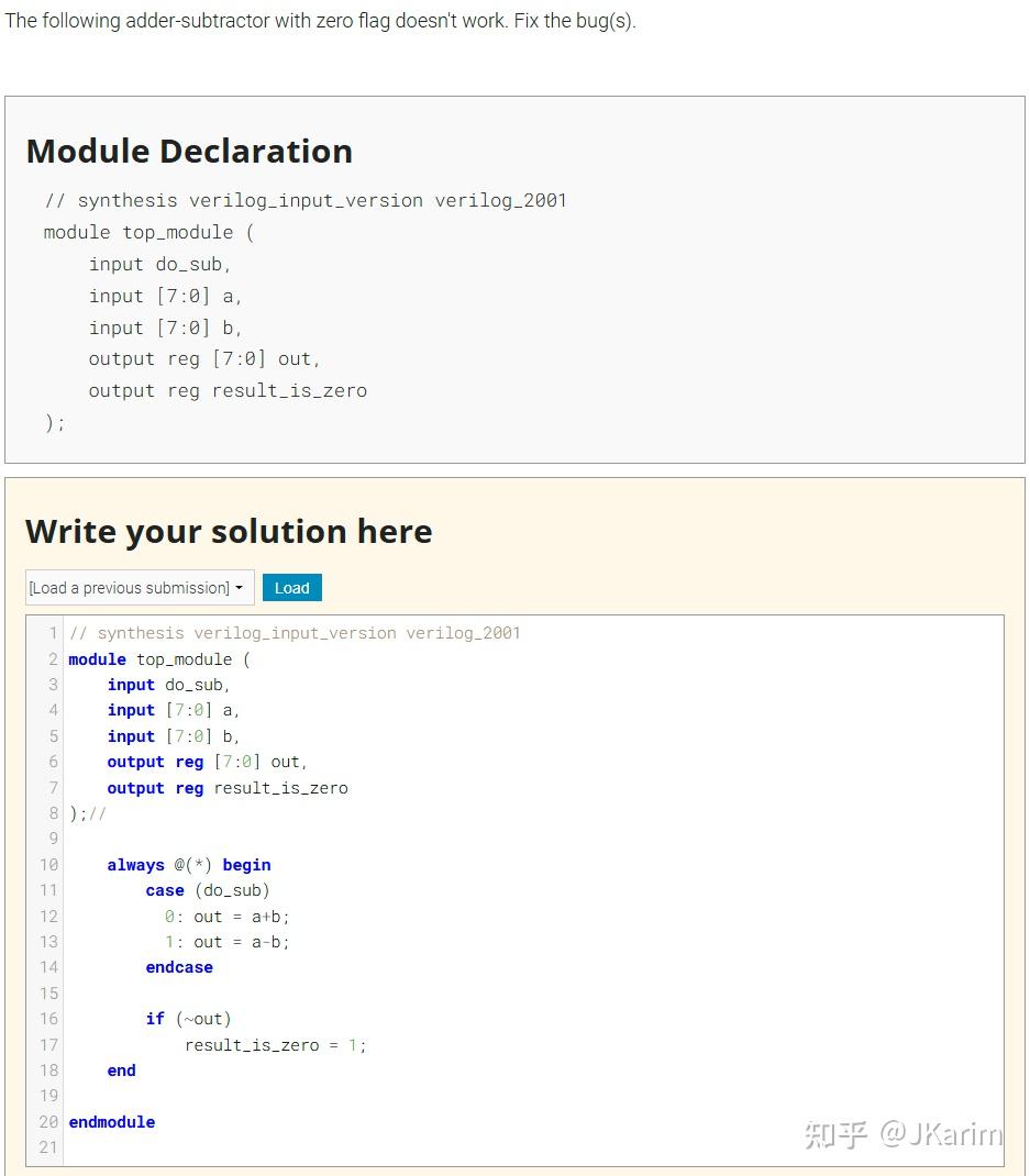 HDLBits题解及答案记录（159~173） - 知乎