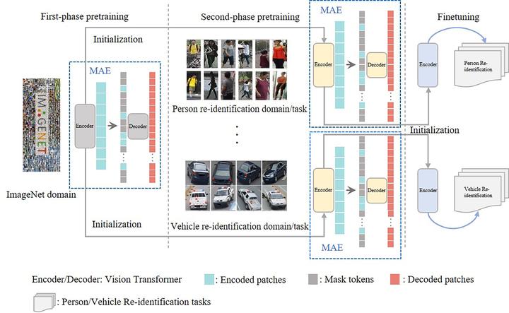 用于目标重识别的两阶段自监督预训练（Two-phase Self-supervised Pretraining for Object Re ...